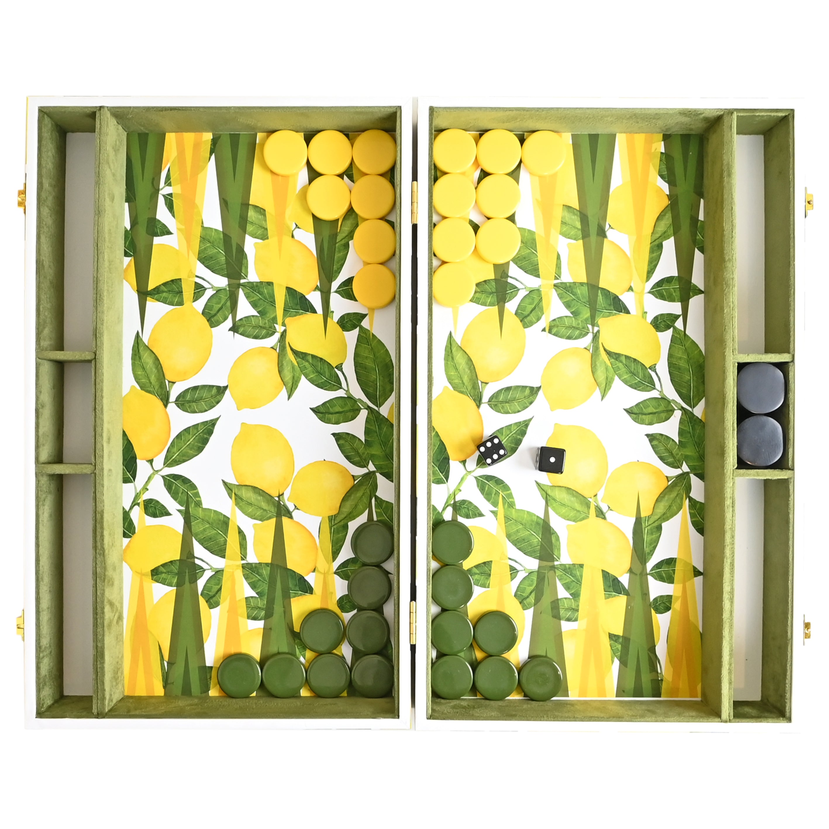 Backgammon Set Lemon