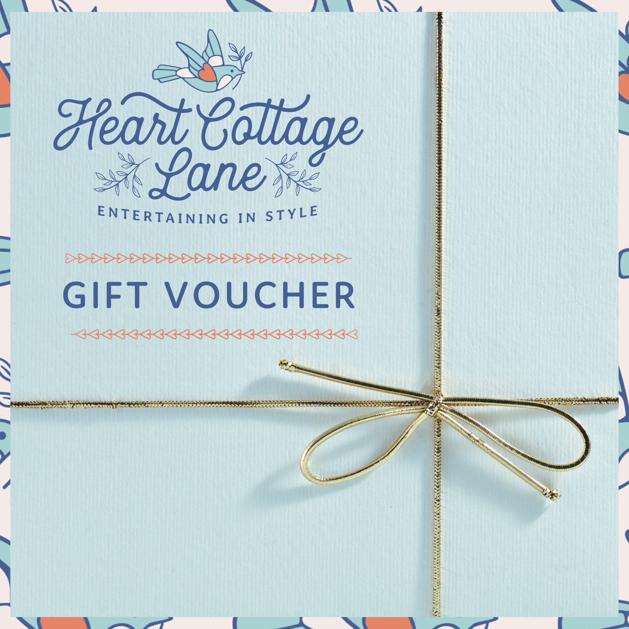Heart Cottage Lane Gift Voucher