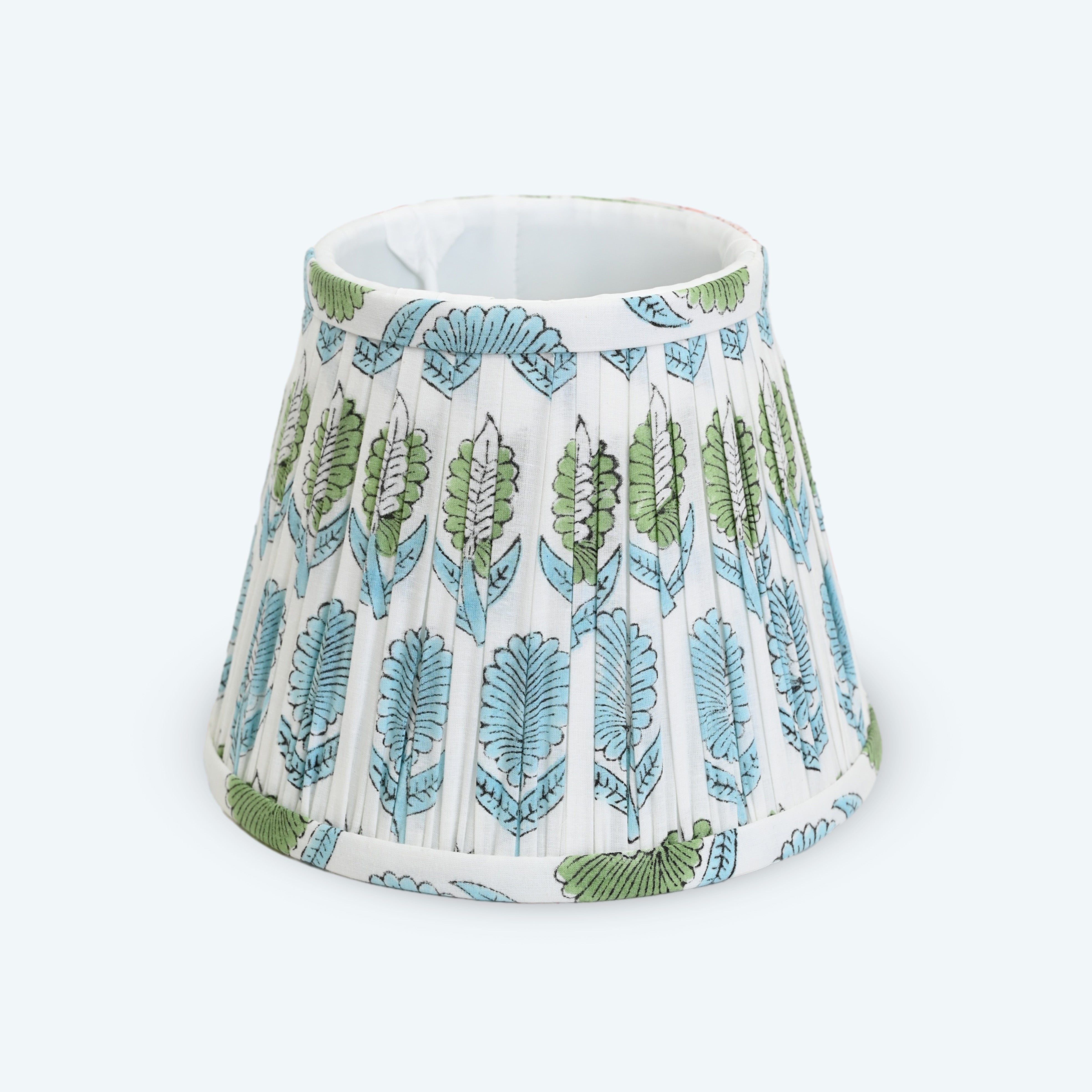 Amalfi Block-Print Lamp Shade Small