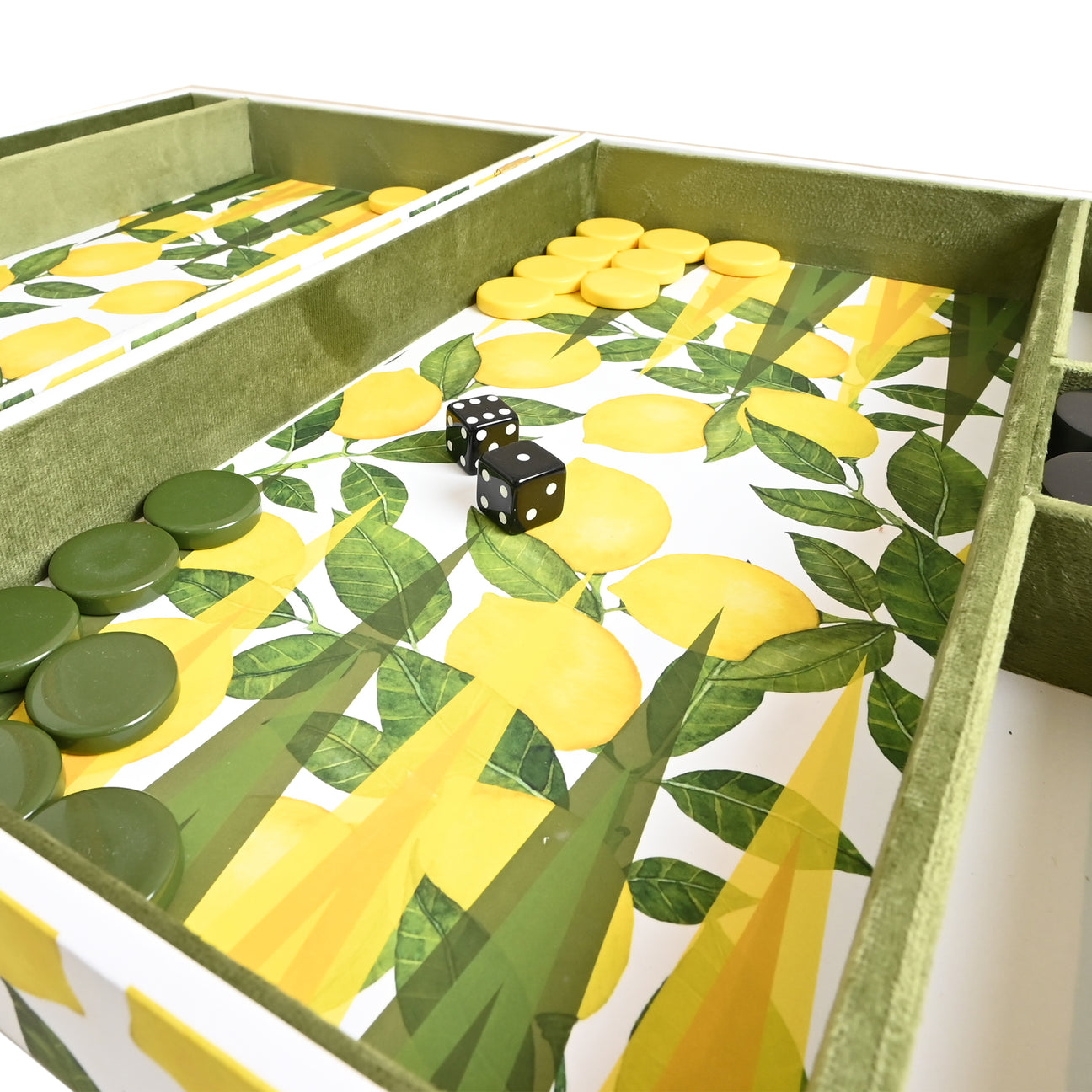Backgammon Set Lemon