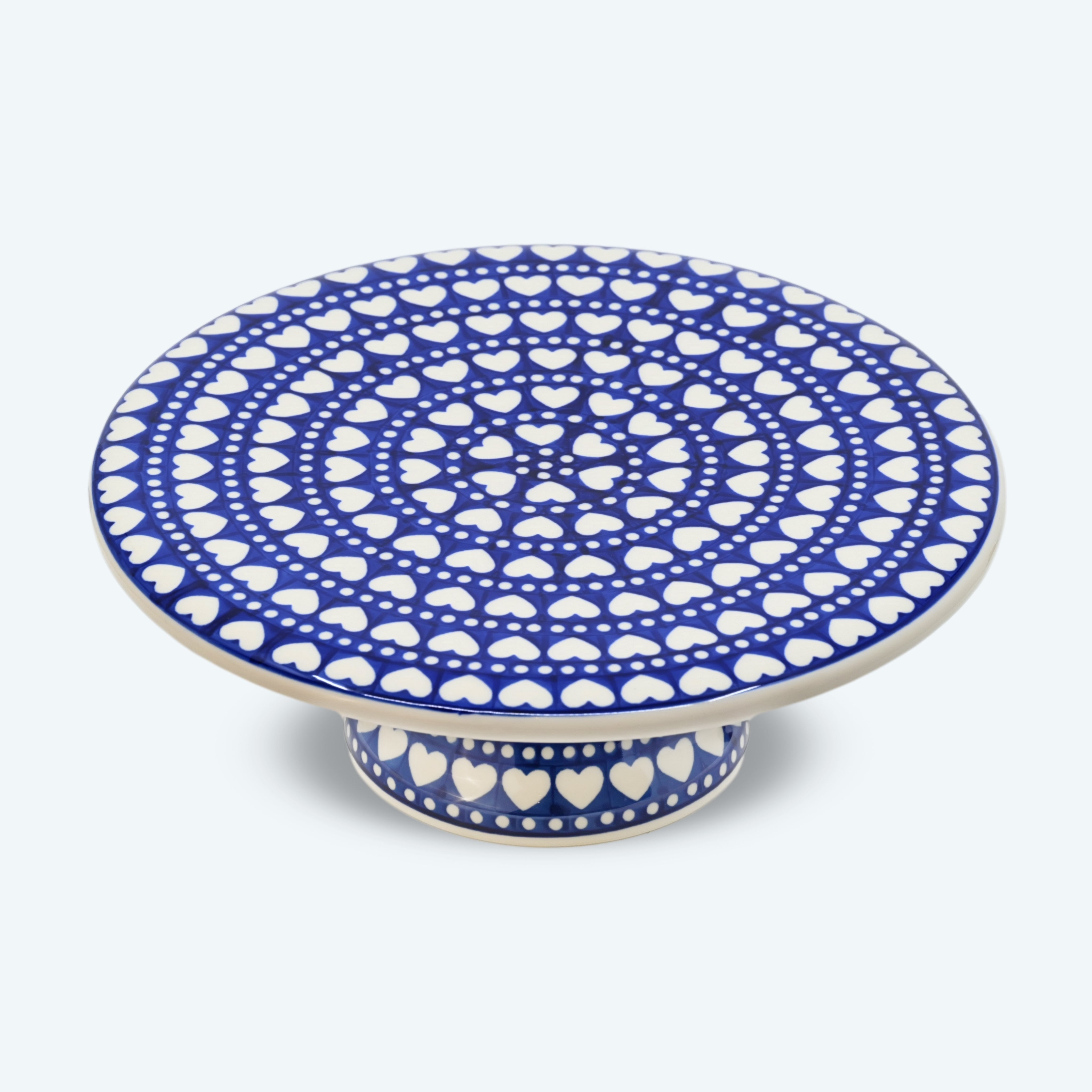 11" Cake Stand Heart To Heart