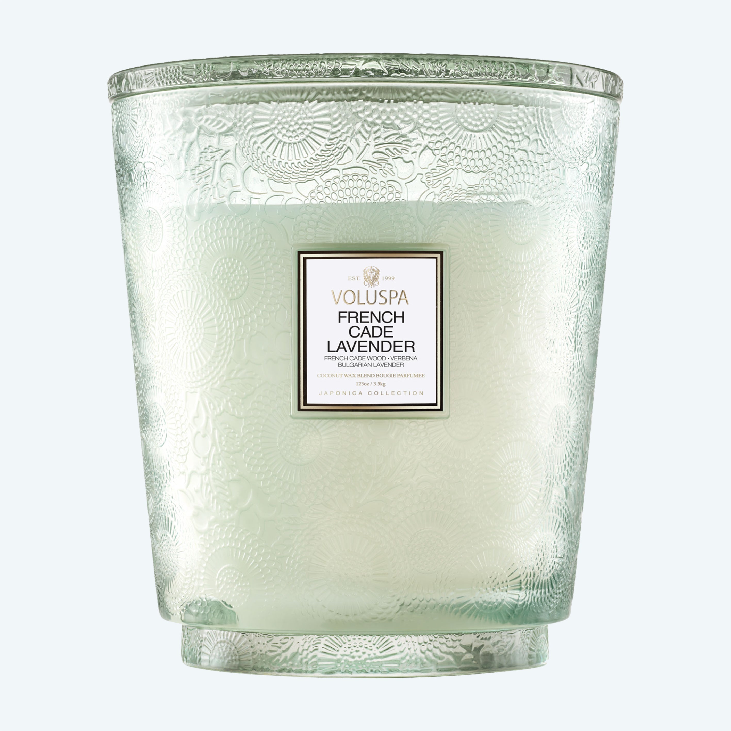 French Cade Lavender- 5 Wick Hearth Candle