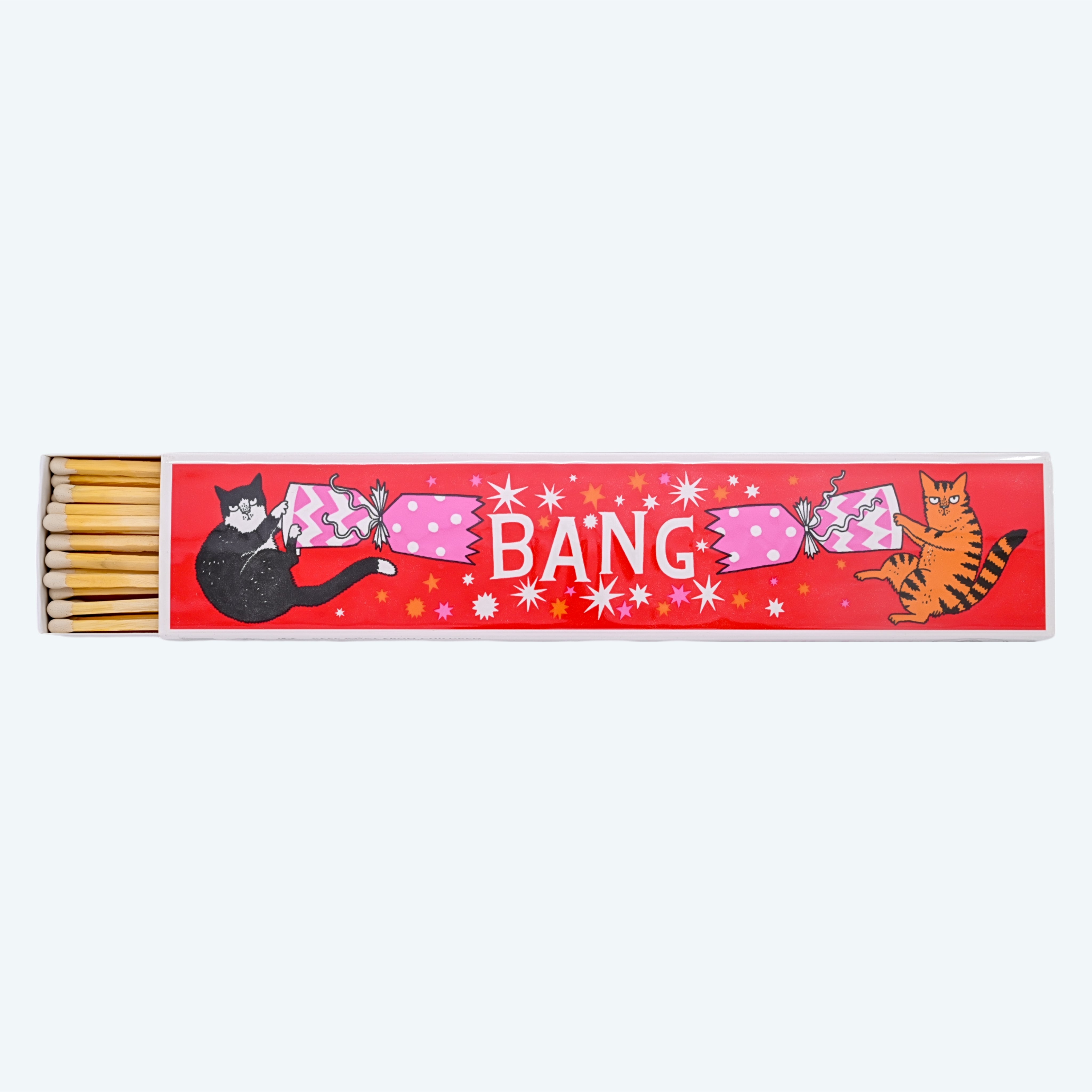 Cracker Cats Long Matchbox