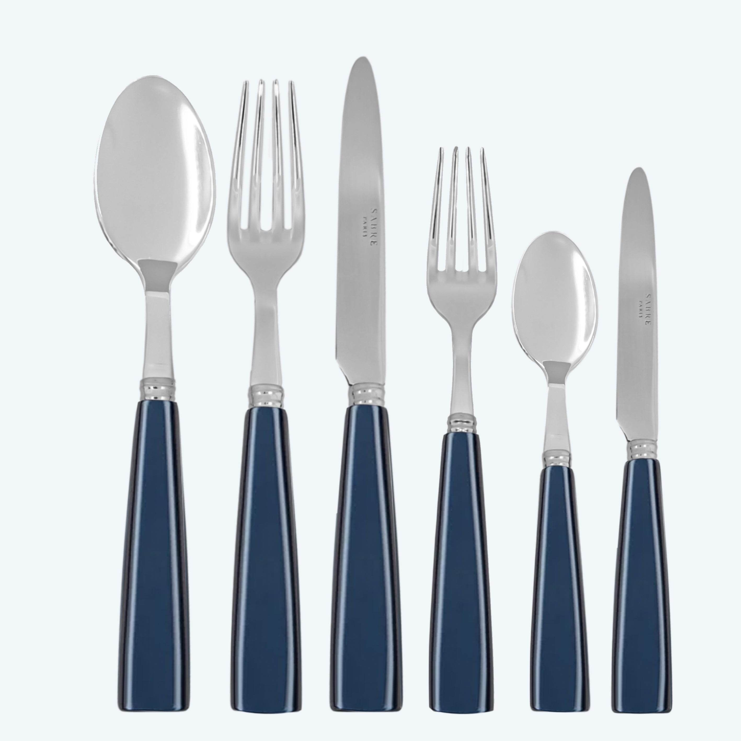 Icone Steel Blue Cutlery Set