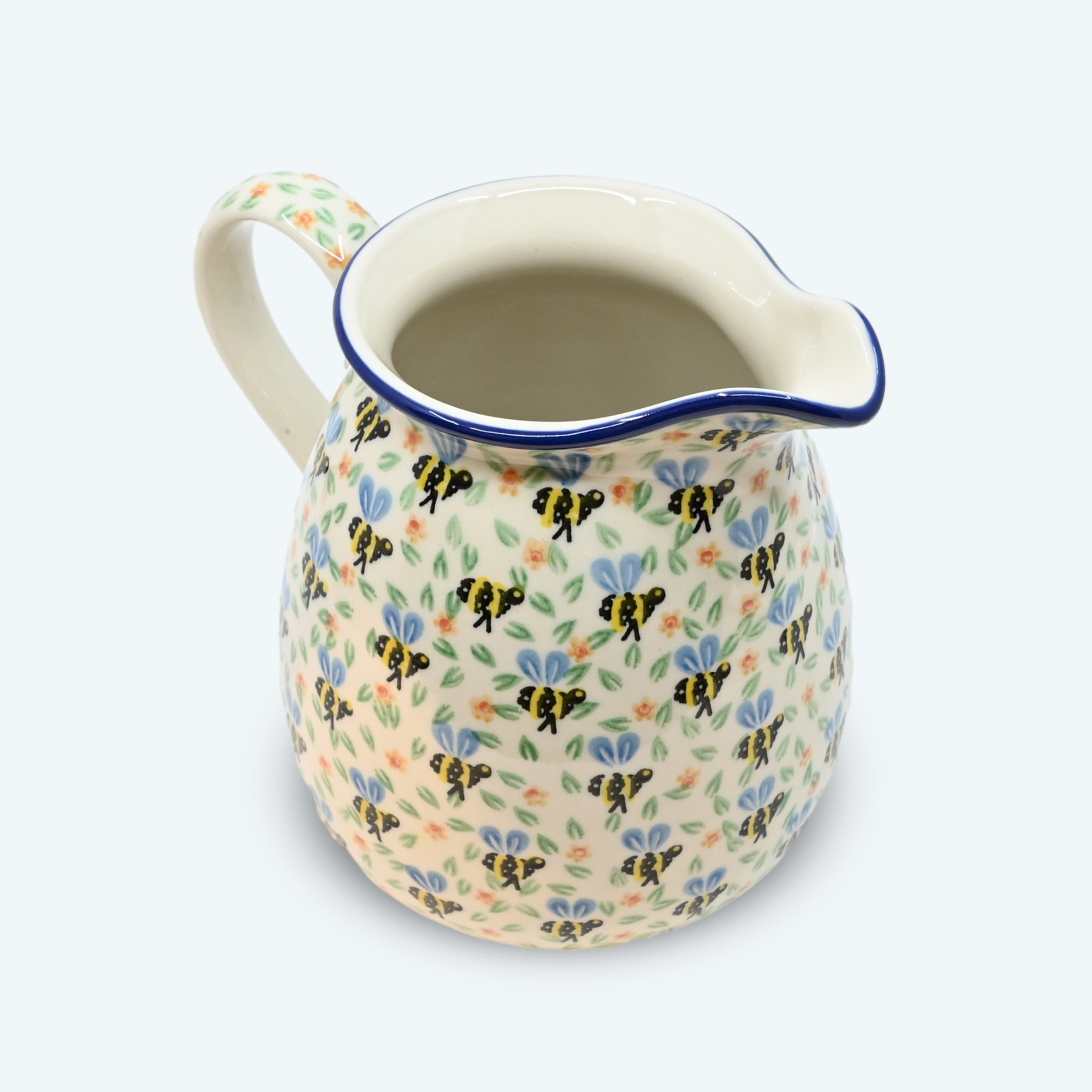 Large Milk Pitcher Honey Bee