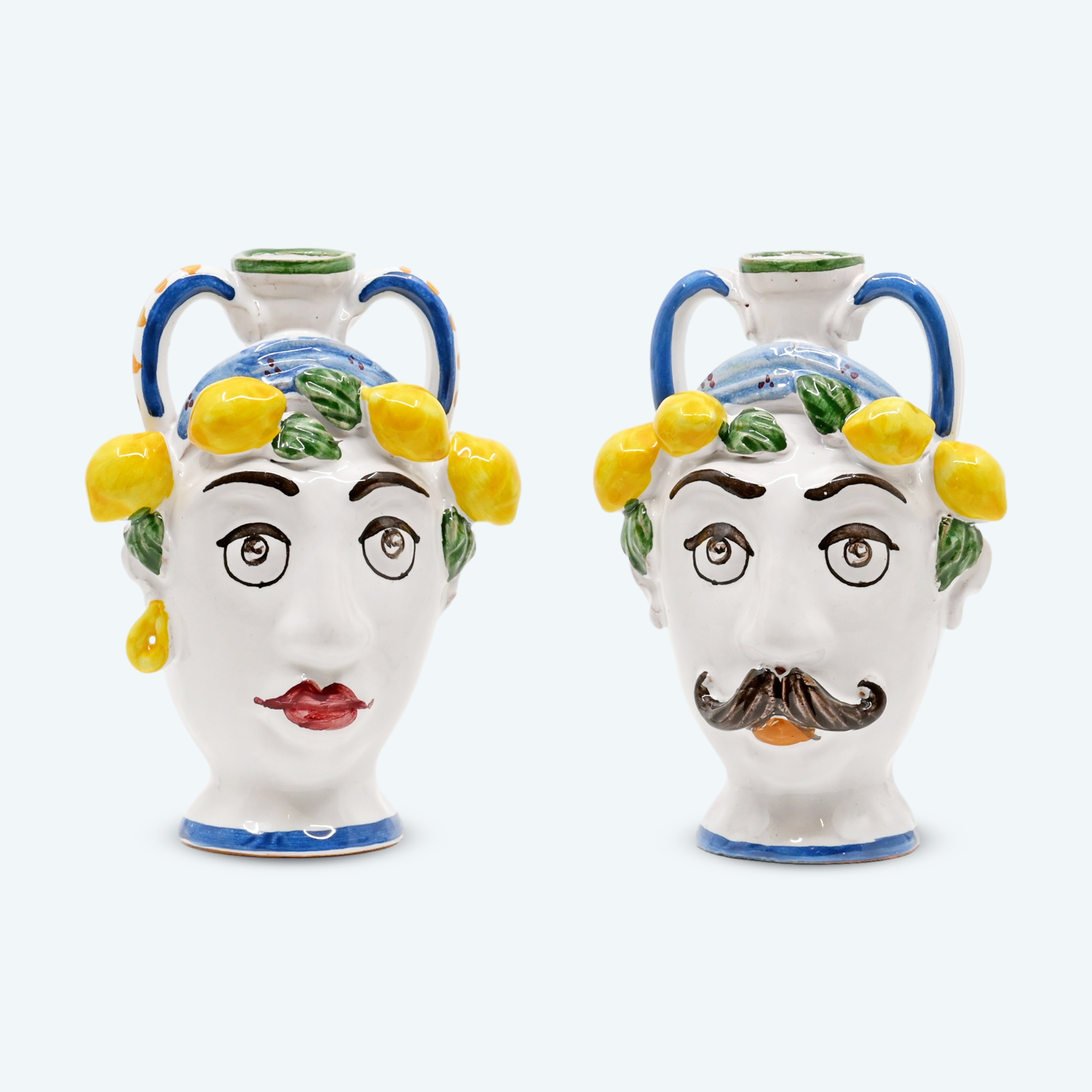 Lemon King & Queen Of Sicily Jugs